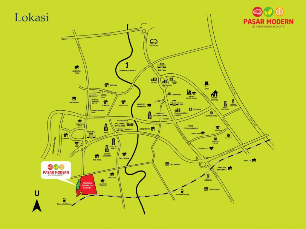 PASAR MODERN INTERMODA CISAUK - Bsd City Development